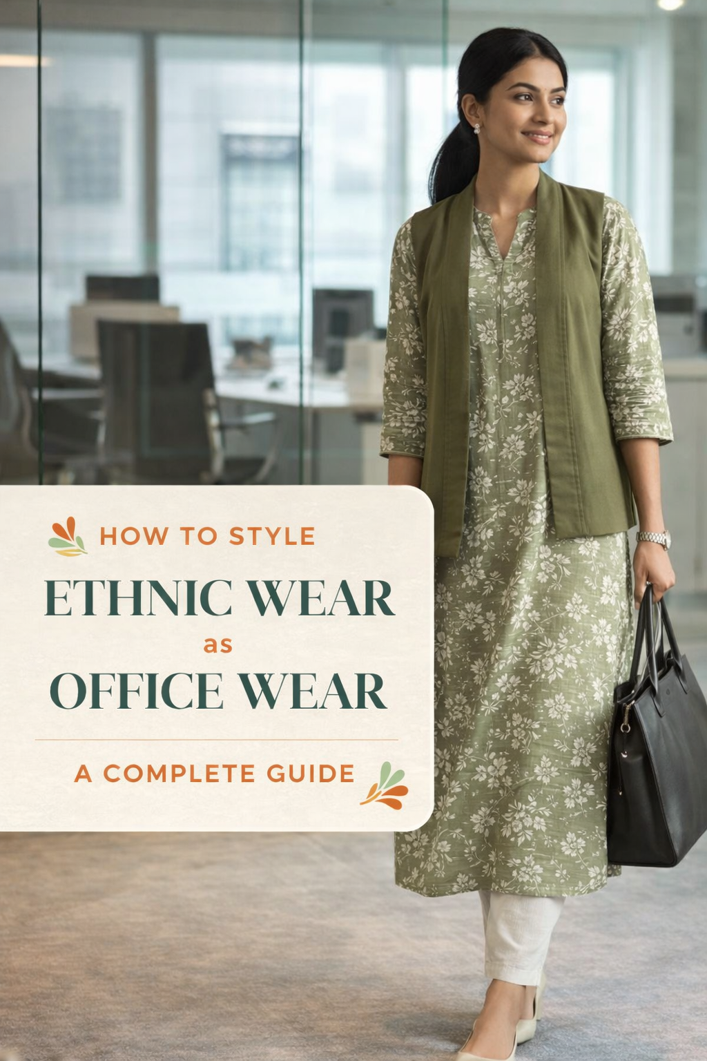 How to Style Ethnic Wear as Office Wear: A Complete Guide for Everyday ...